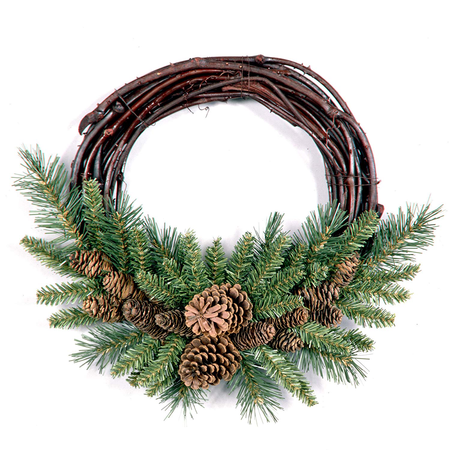 Upcycled Wool Scarf Wreath - My Thrifty House